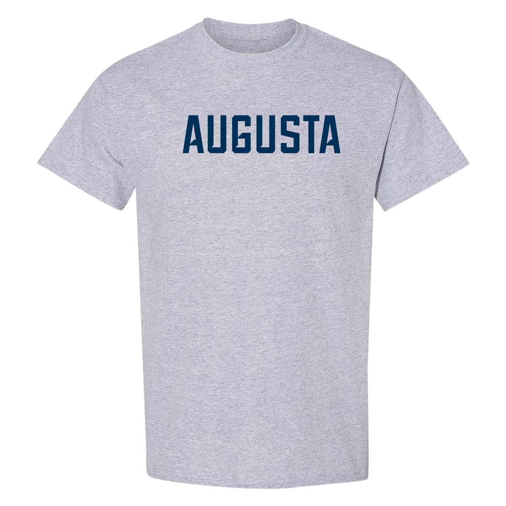 Augusta University Basic Block T-Shirt - Sport Grey – Underground Printing