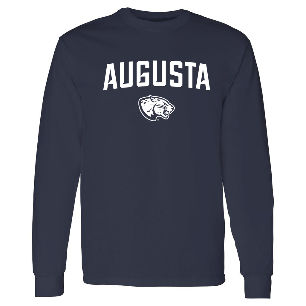 Augusta University Arch Logo Long Sleeve - Navy – Underground Printing