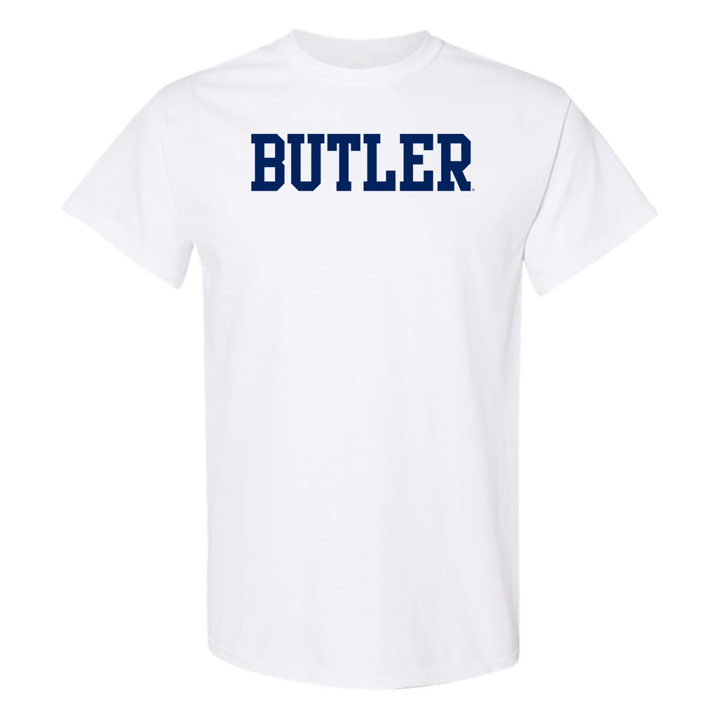 Butler University Bulldogs Basic Block T-Shirt - White – Underground ...