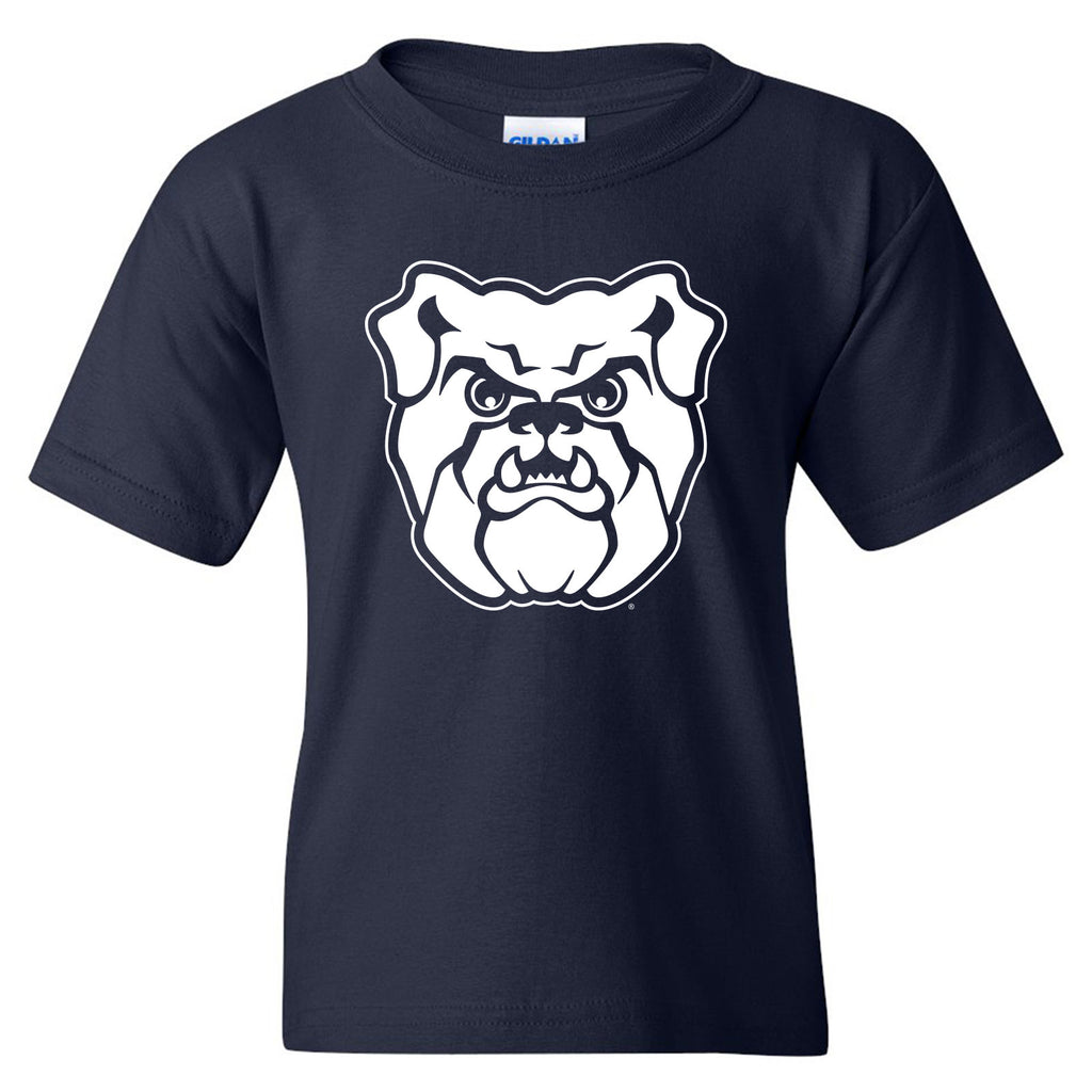 Butler University Bulldogs Logo Youth T-Shirt - Navy – Underground Printing
