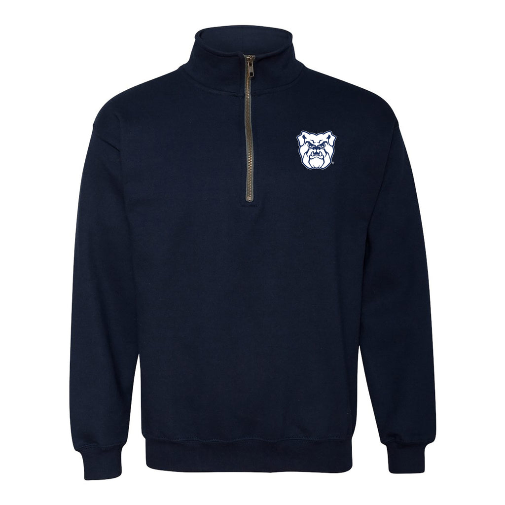 Butler Primary Logo LC EMB 1/4 Zip - Navy – Underground Printing