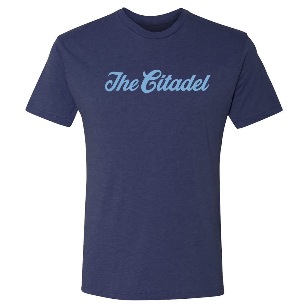 The Citadel Script Wordmark NLA Triblend T-Shirt – Underground Printing