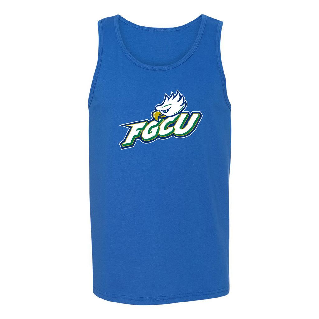 FGCU Florida Gulf Coast University Eagles Primary Logo Tank Top - Roya ...