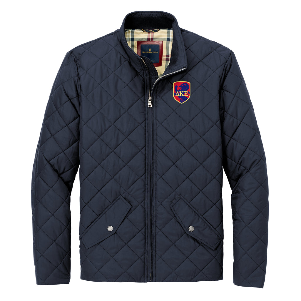 Delta Kappa Epsilon Primary Logo LC Brooks Brothers Quilted Jacket - N ...