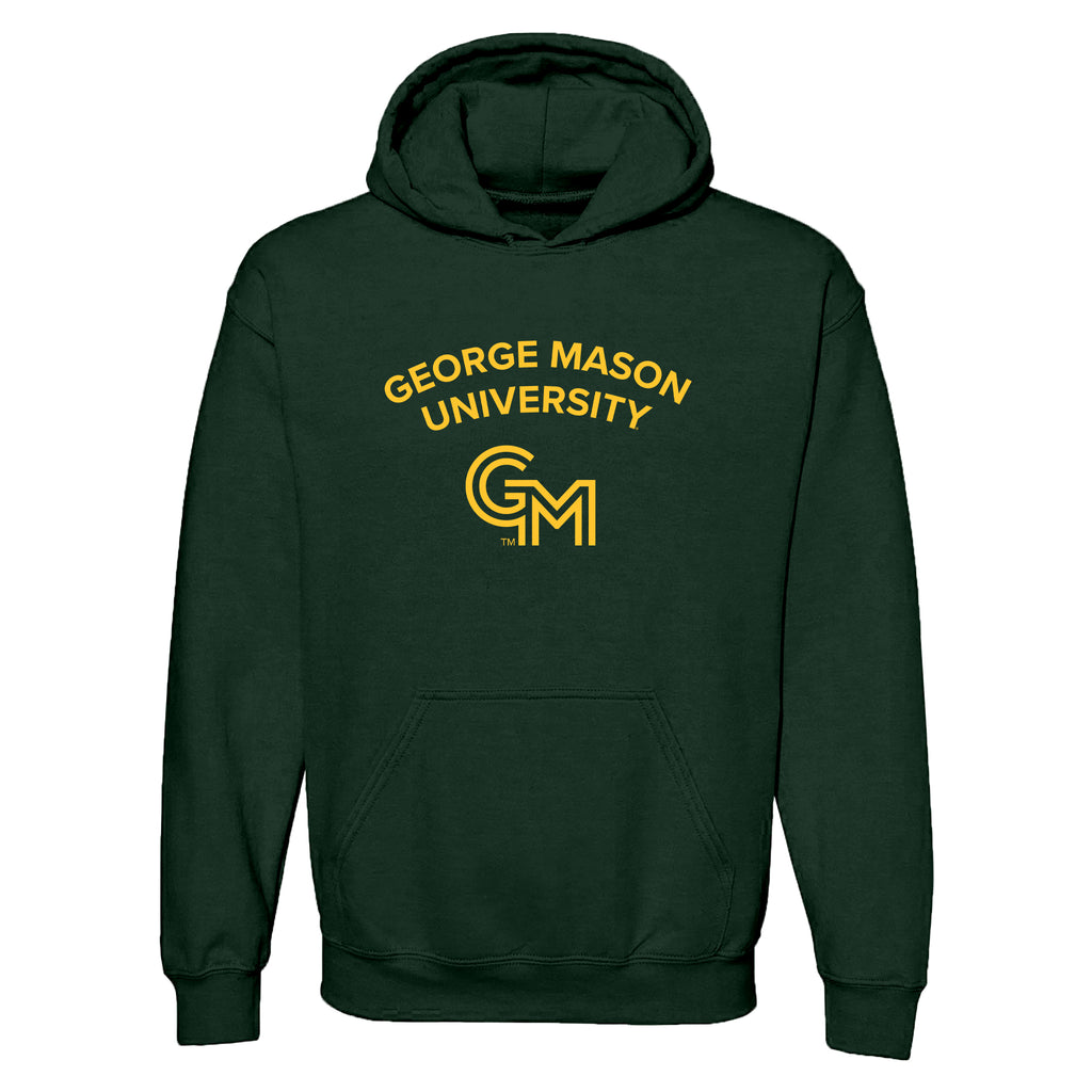 George Mason University Patriots Arch Logo Hoodie - Forest ...