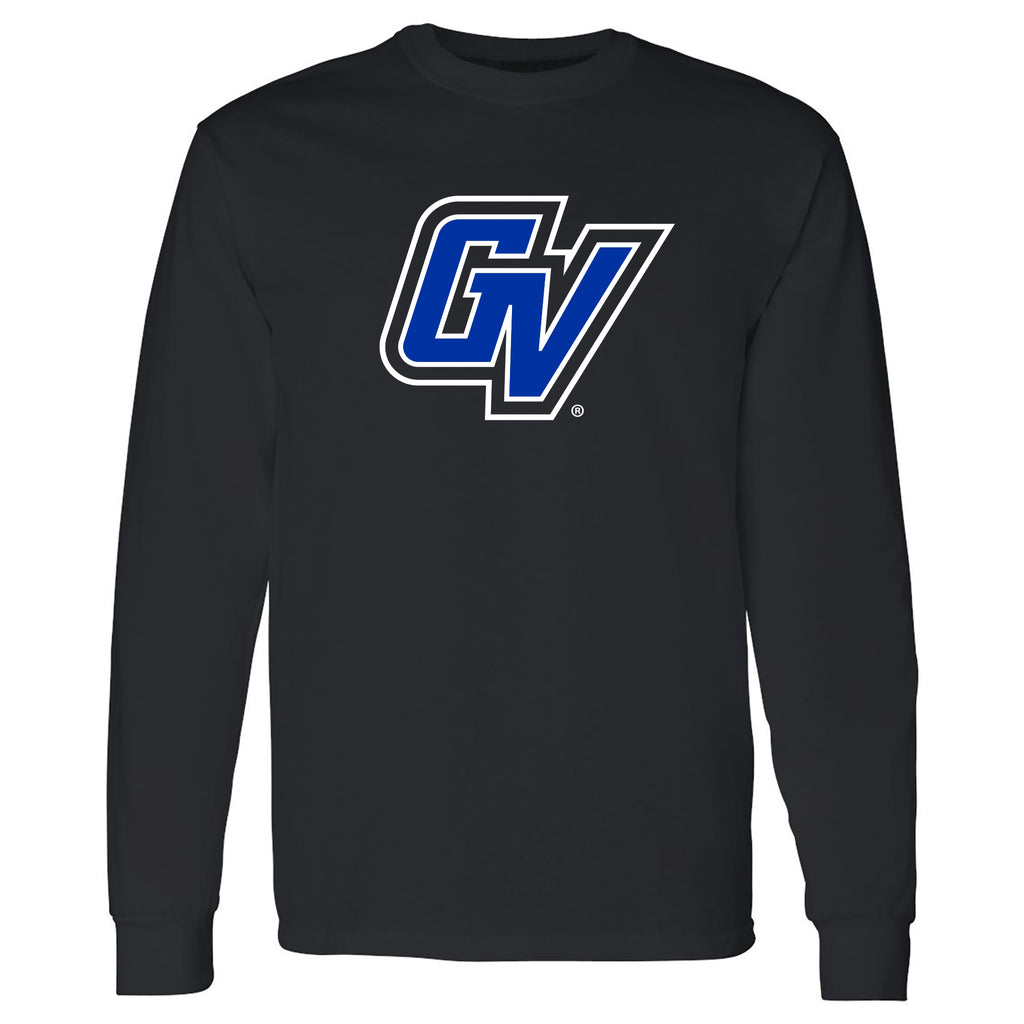 GVSU Primary Logo Long Sleeve - Black – Underground Printing