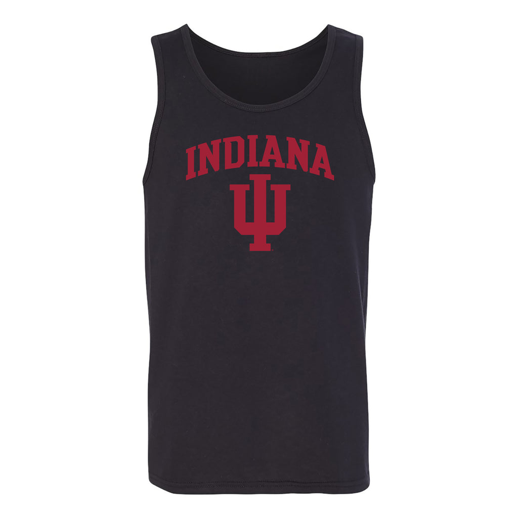 Indiana Hoosiers Arch Logo Tank Top - Black – Underground Printing
