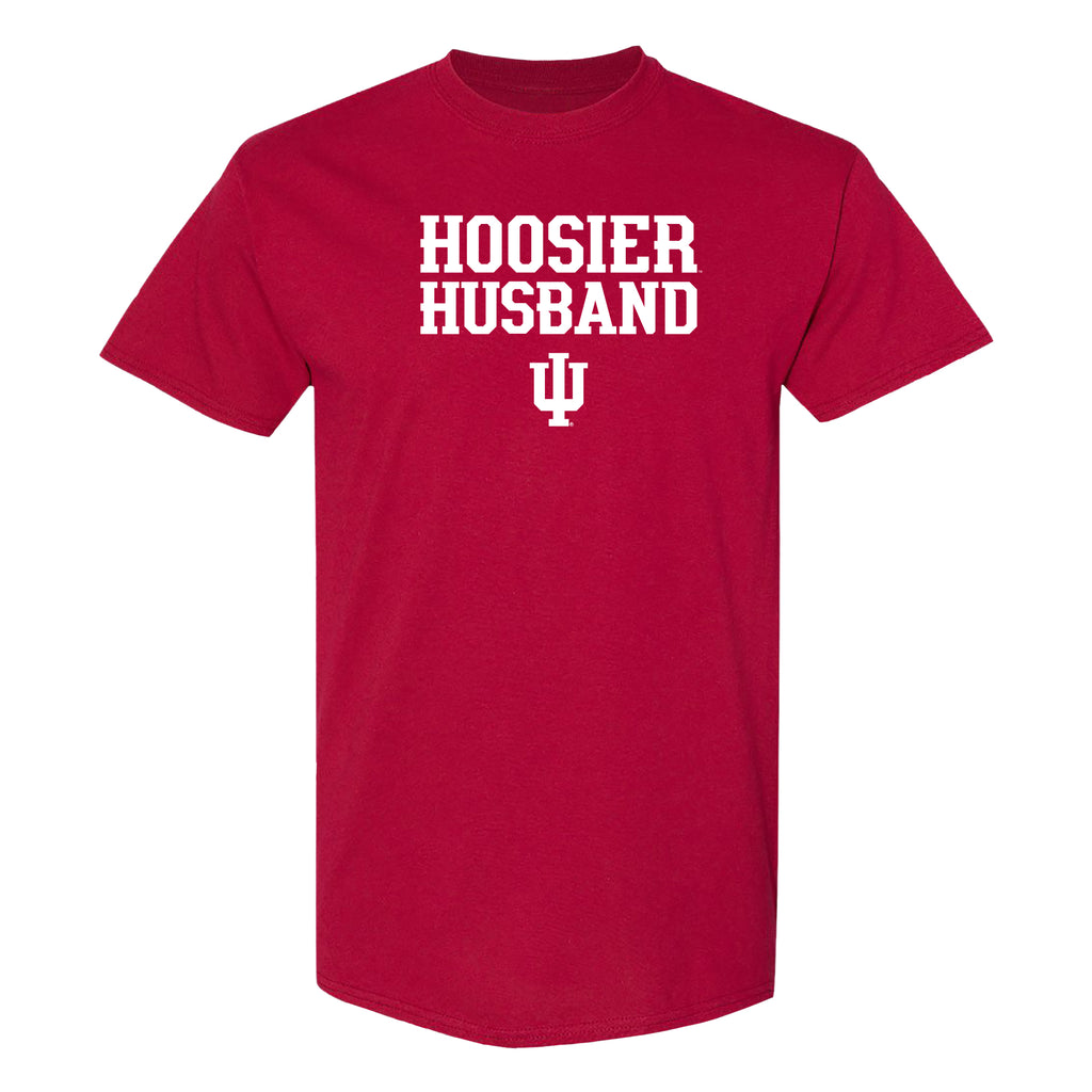 Indiana Hoosier Husband T-Shirt - Cardinal – Underground Printing