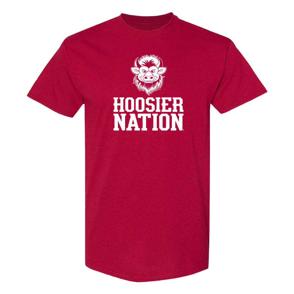 Indiana Hoosier Nation Bison T-Shirt – Underground Printing