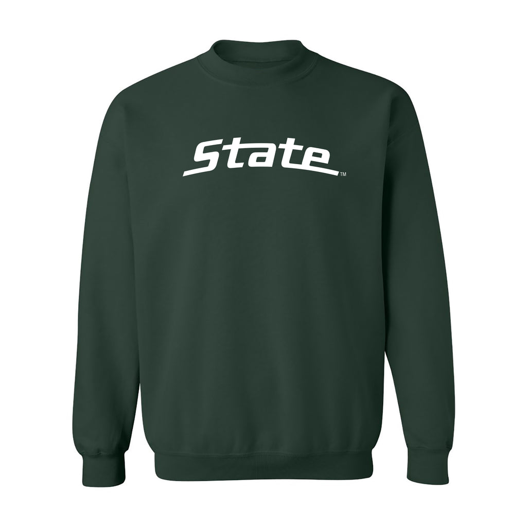 MSU State Wordmark Crewneck – Underground Printing
