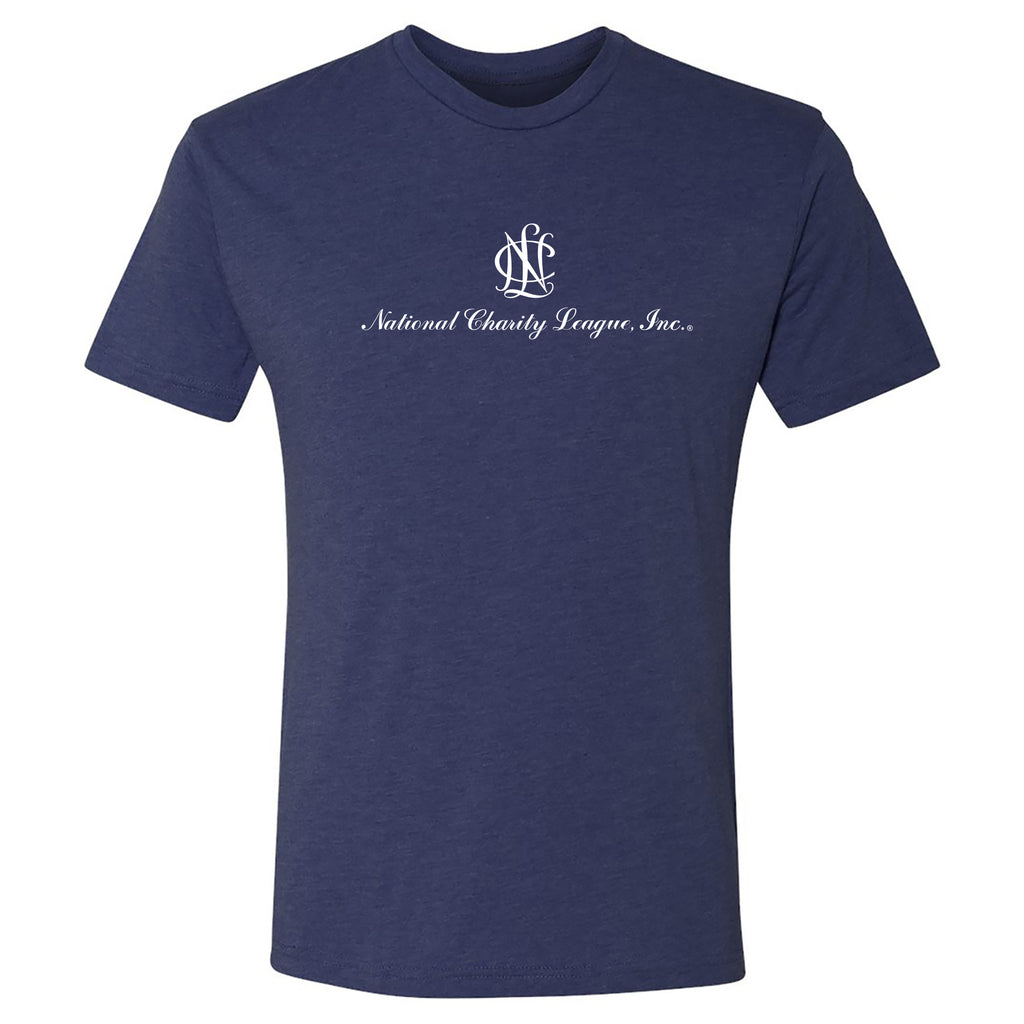 National Charity League Stacked Logo Triblend T-Shirt - Vintage Navy ...