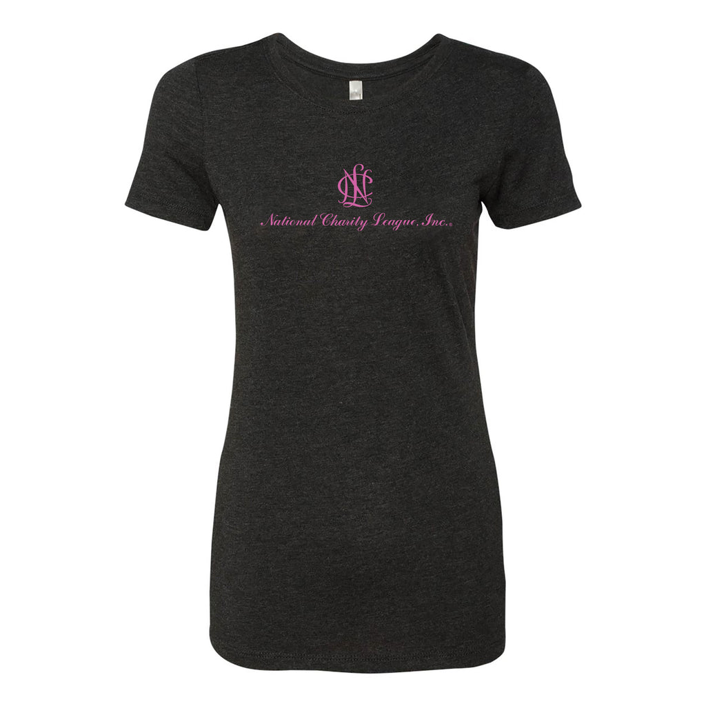 National Charity League Stacked Logo Womens Triblend T-Shirt - Vintage ...