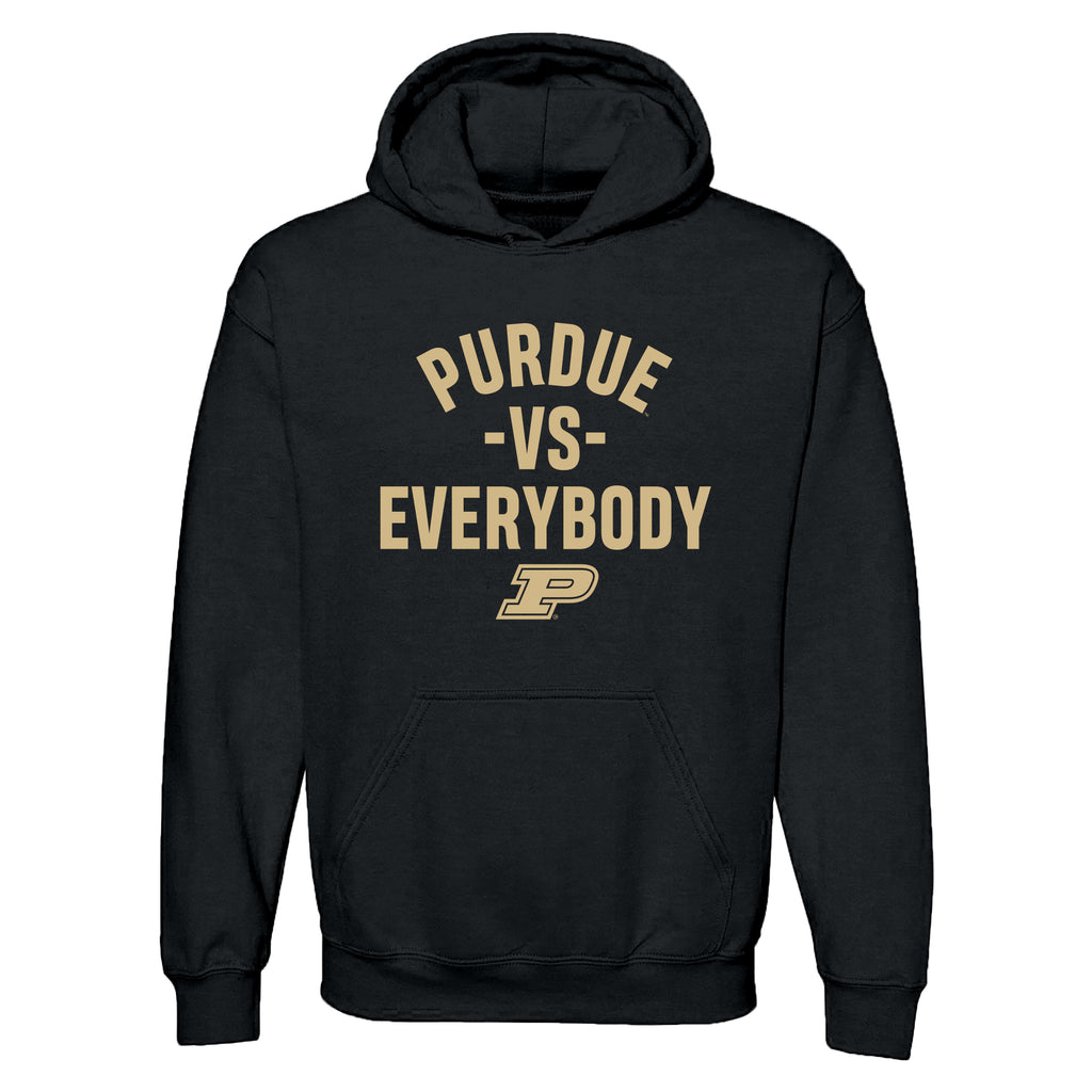 Purdue Vs Everybody Hoodie - Black – Underground Printing