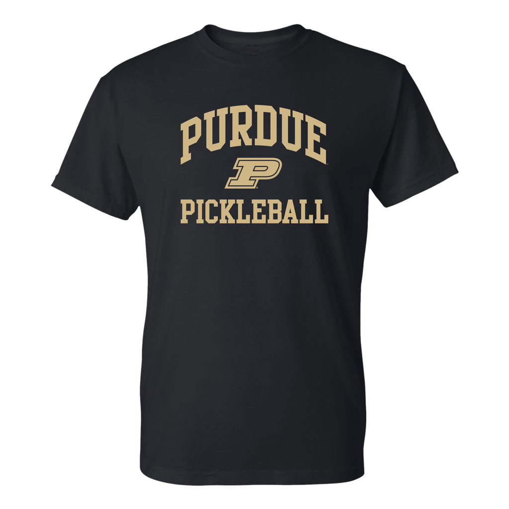 Purdue Boilermakers Arch Logo Pickleball T-Shirt - Black – Underground ...
