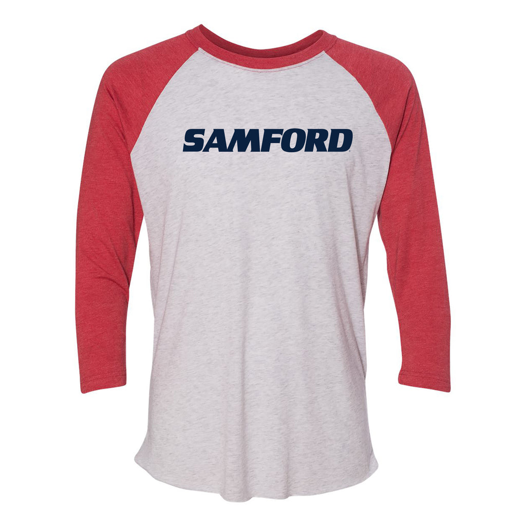 Samford Basic Block 3/4 Sleeve Raglan – Underground Printing