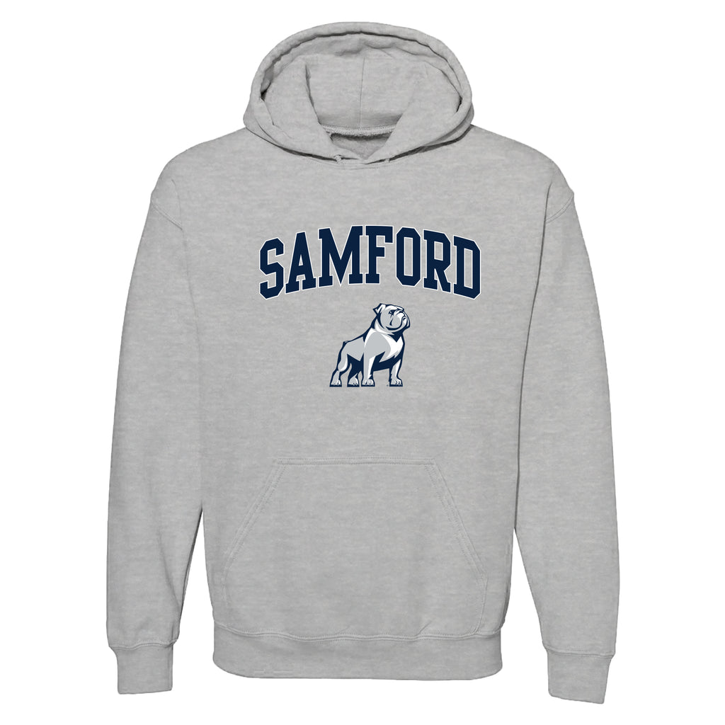 Samford Arch Logo Hoodie - Sport Grey – Underground Printing