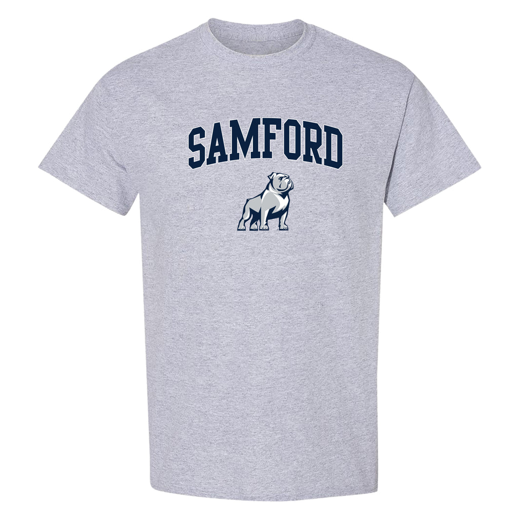 Samford Arch Logo T-Shirt - Sport Grey – Underground Printing