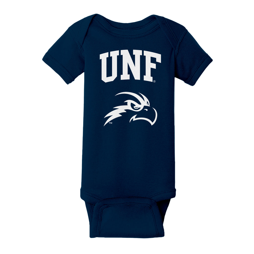 University of North Florida Ospreys Arch Logo Creeper - Navy ...