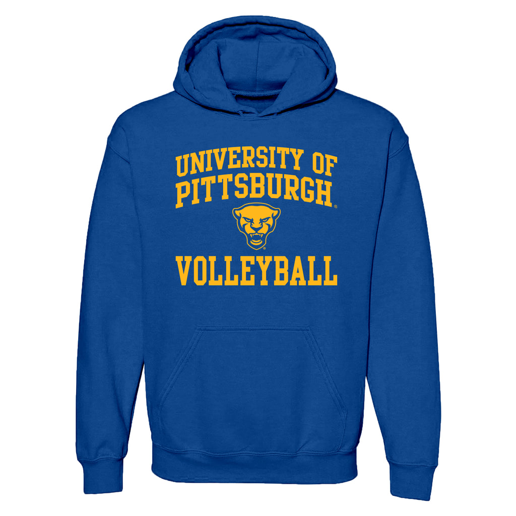 Pittsburgh Arch Logo Volleyball Hoodie - Royal – Underground Printing