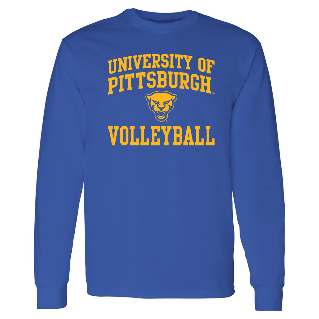 Pittsburgh Arch Logo Volleyball Long Sleeve - Royal – Underground Printing
