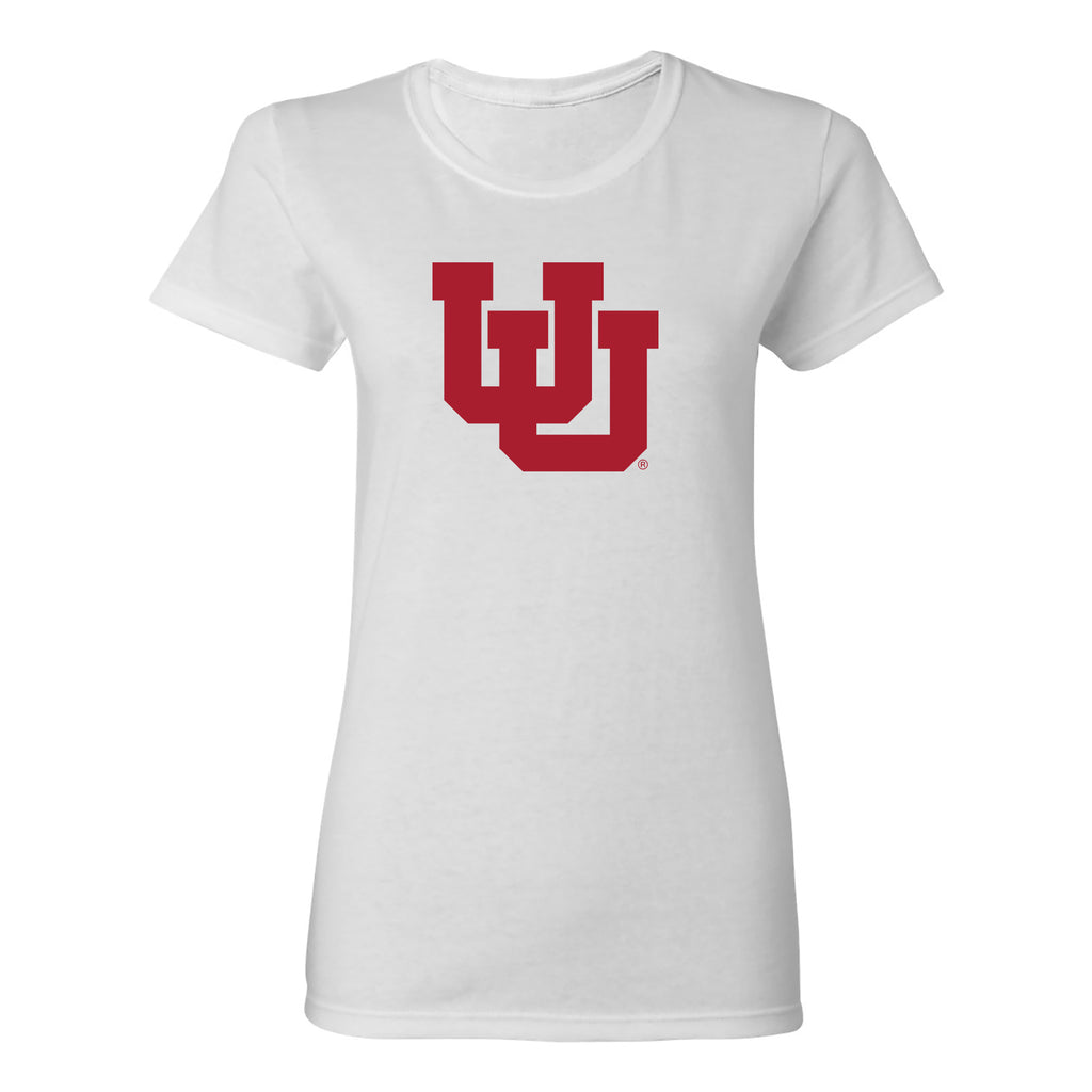 Utah Utes Primary Logo Women's T-Shirt - White – Underground Printing