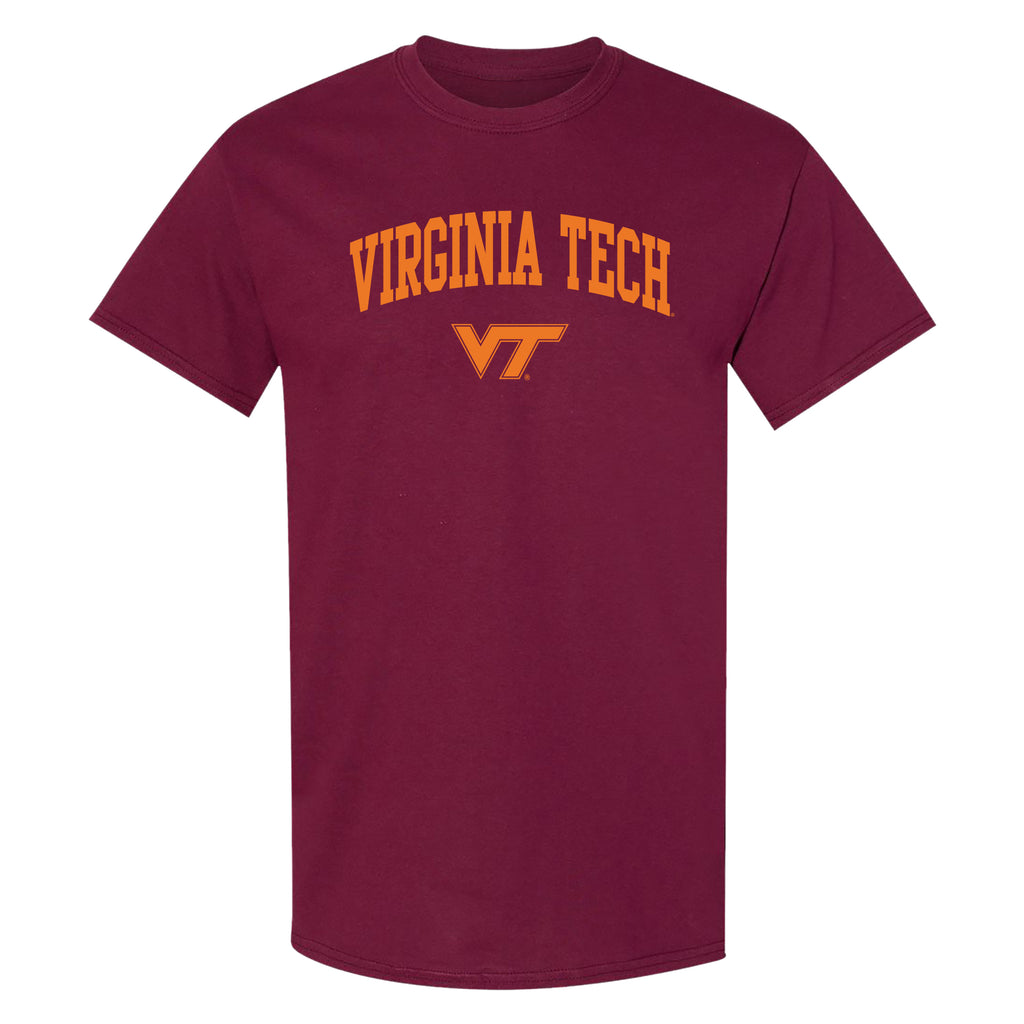 Virginia Tech Arch Logo T-Shirt - Maroon – Underground Printing