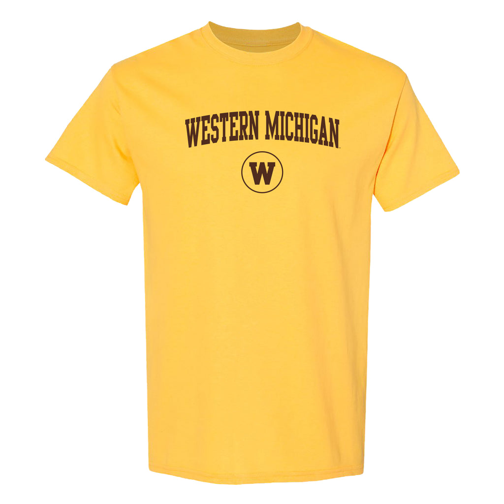 Western Michigan Arch Logo T-Shirt - Daisy – Underground Printing