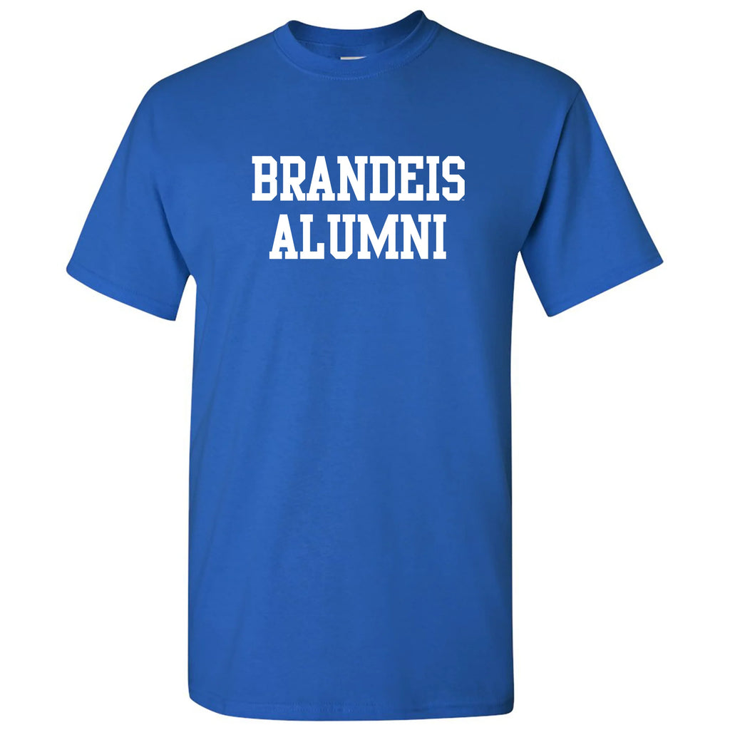 Brandeis University Judges Basic Block Alumni Short Sleeve T Shirt - R ...