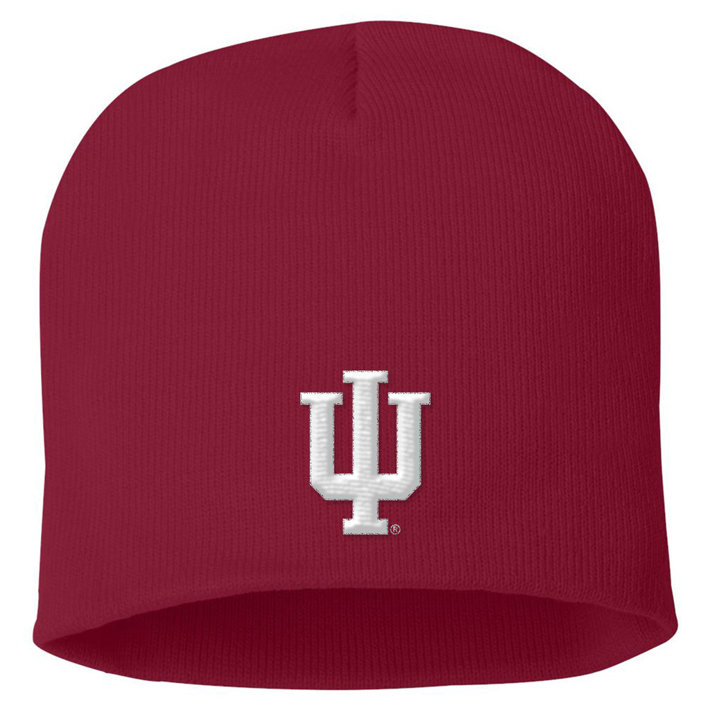 Indiana Primary Logo Solid Knit Beanie – Underground Printing