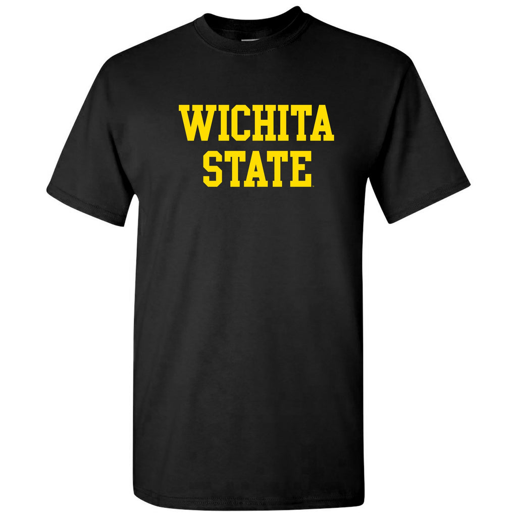Wichita State University Shockers Basic Block Short Sleeve T-Shirt - B ...