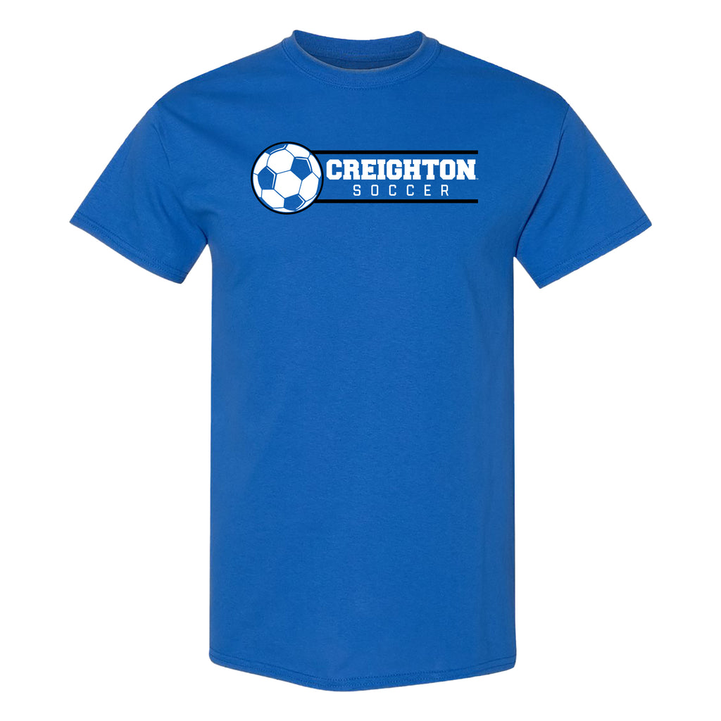 Creighton Bluejays Soccer Spotlight T Shirt - Royal – Underground Printing
