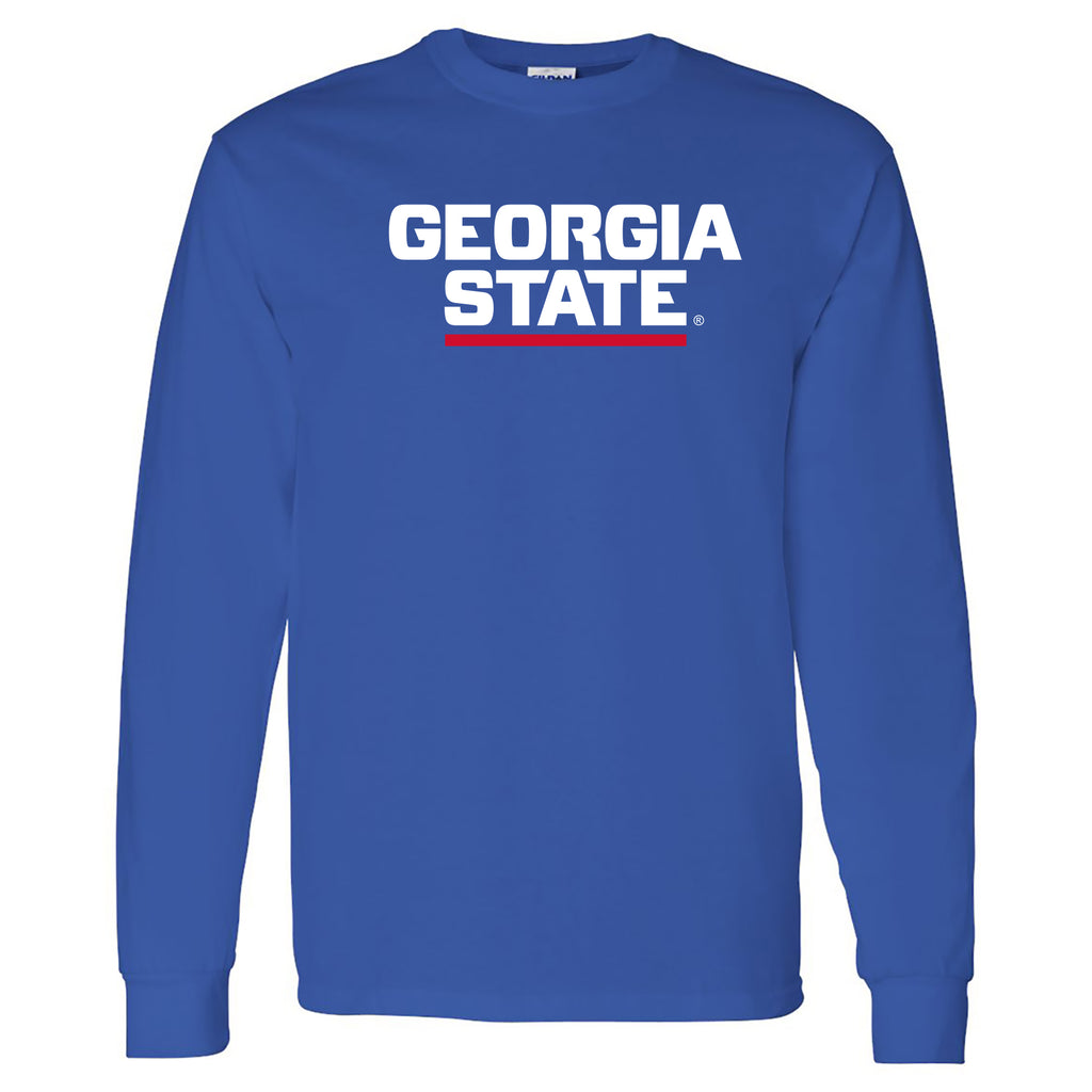 Georgia State University Panthers Basic Block Long Sleeve T-Shirt - Ro ...