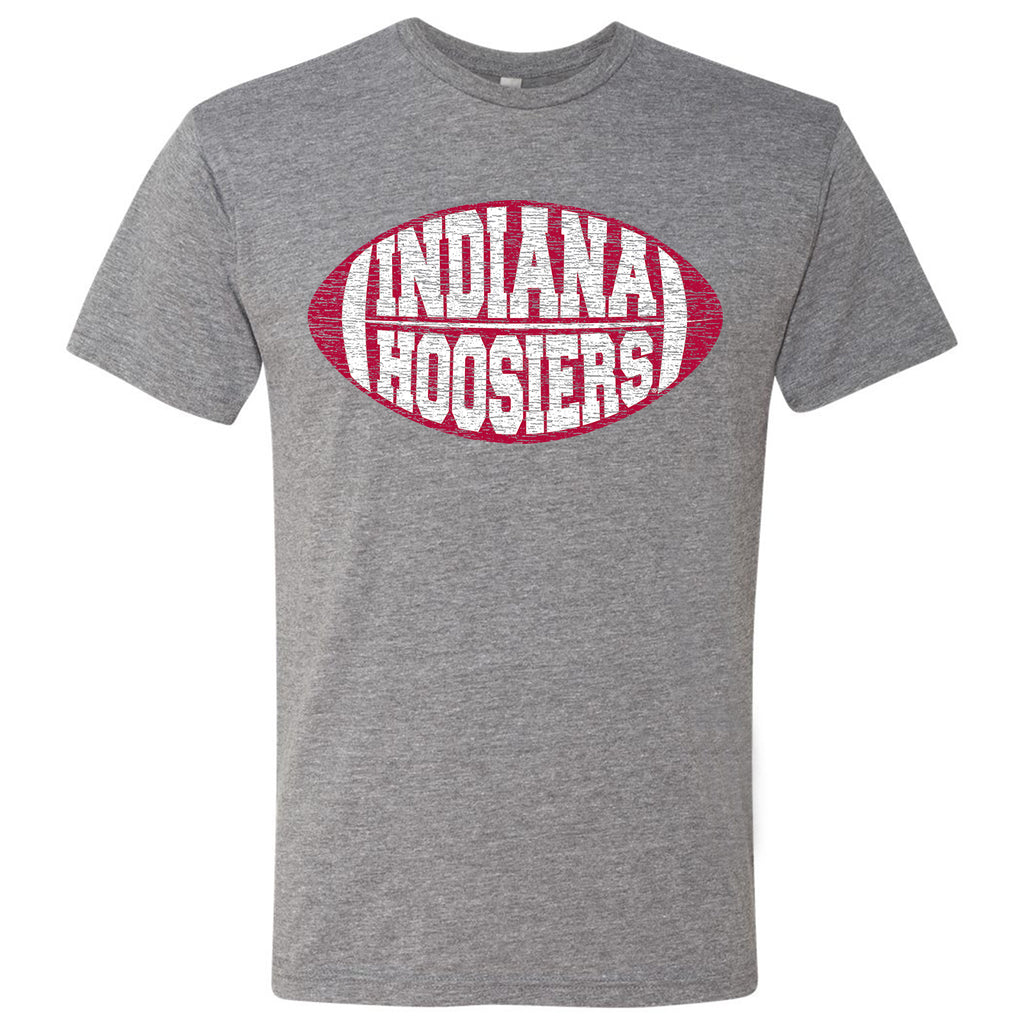 Indiana Faded Block Football - Premium Heather – Underground Printing