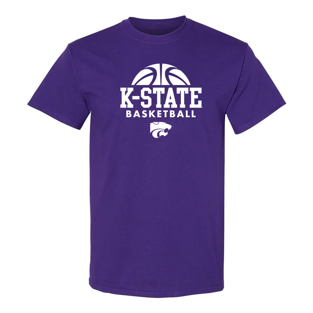 Kansas State Wildcats Basketball Hype T Shirt - Purple – Underground ...