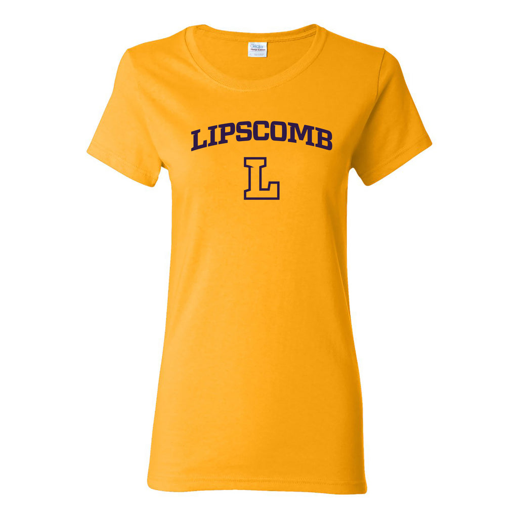Lipscomb University Bisons Arch Logo Women's Short Sleeve T Shirt - Go ...
