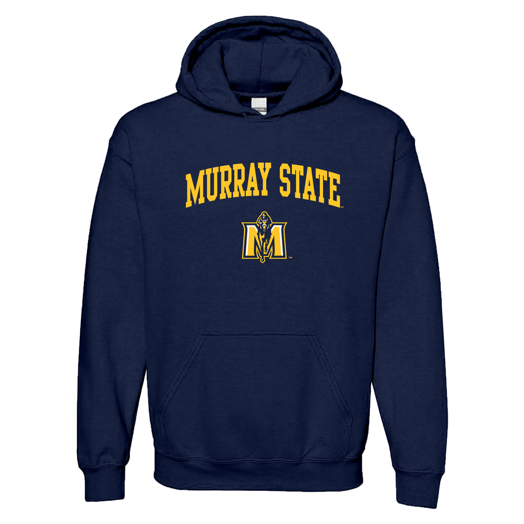 Murray State University Racers Arch Logo Heavy Blend Hoodie - Navy ...
