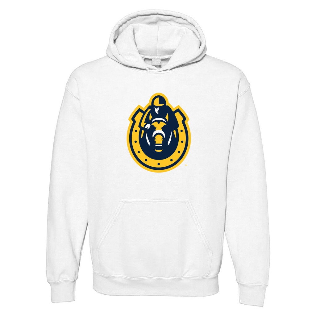 Murray State University Racers Primary Logo Heavy Blend Hoodie - White ...