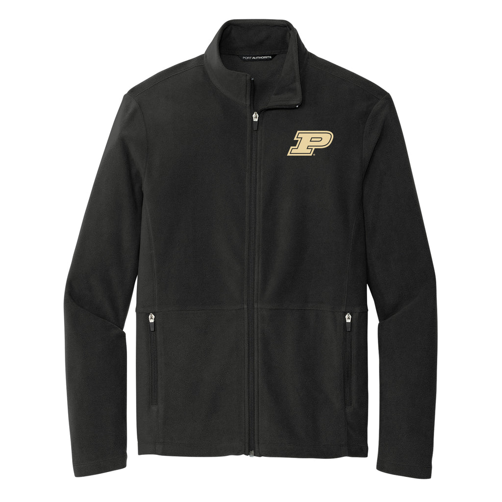 Purdue Boilermakers Primary Logo Accord Microfleece Jacket - Black ...