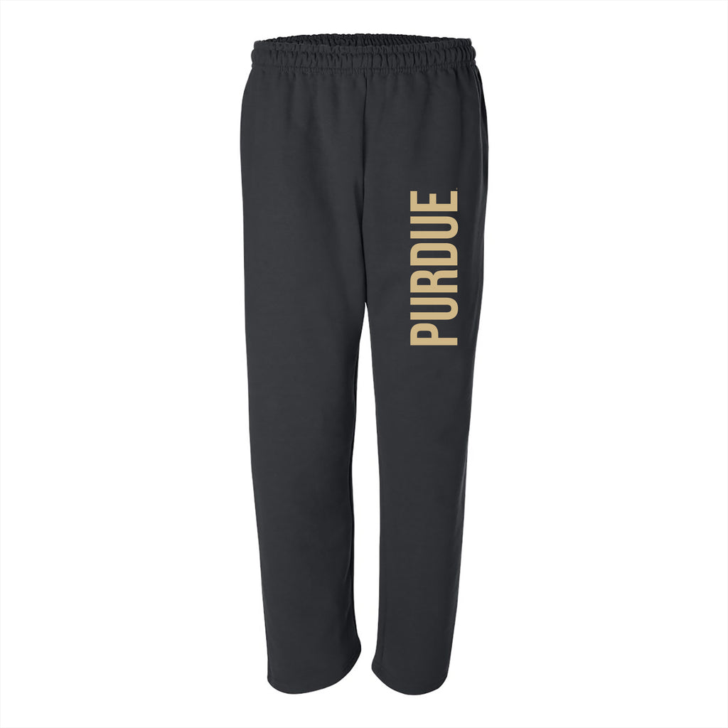 Purdue Boilermakers Super Block Sweatpants - Black – Underground Printing