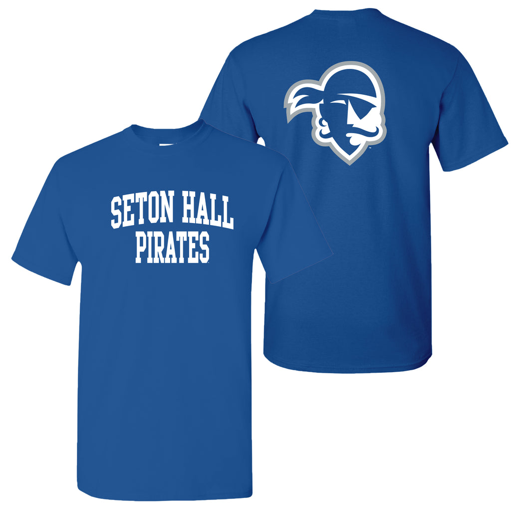Seton Hall Front Back Print T-Shirt - Royal – Underground Printing