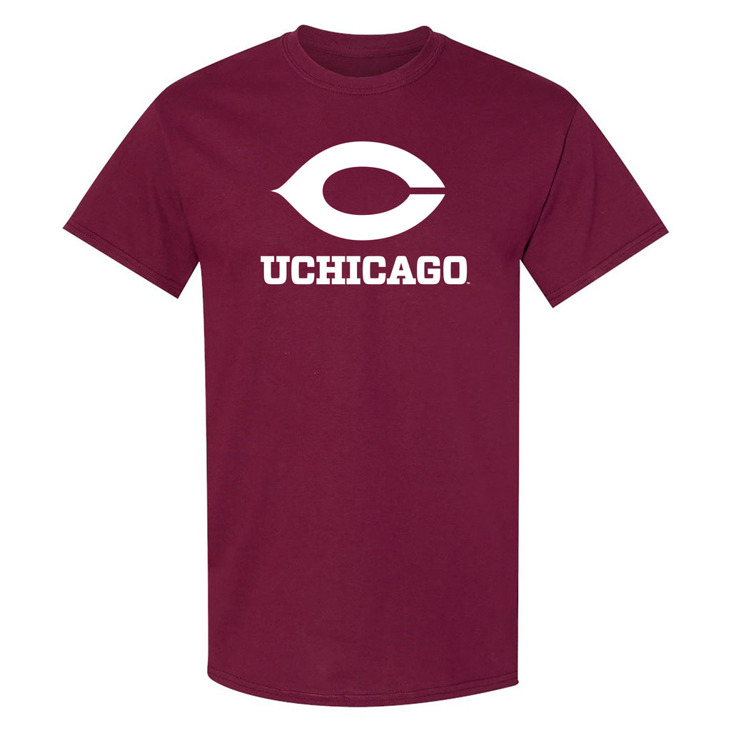 UChicago Primary Logo T-Shirt - Maroon – Underground Printing