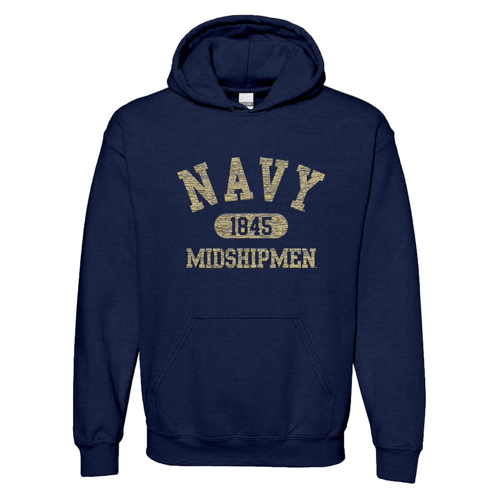 United States Naval Academy Midshipmen Athletic Arch Heavy Blend Hoodi ...